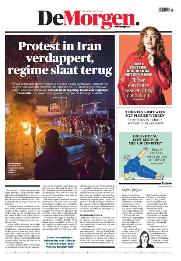 De Morgen-abonnement promo 8,- op Kiosk.be